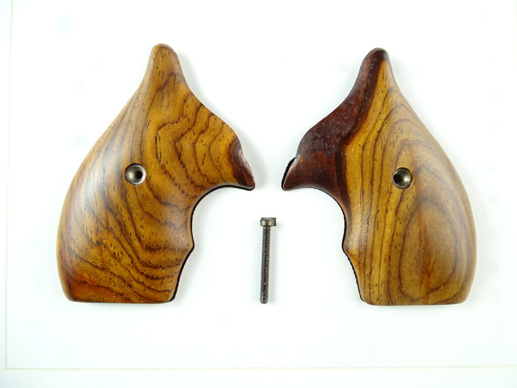 Smith and Wesson J-frame grips in cocobolo, smooth – House of Grips